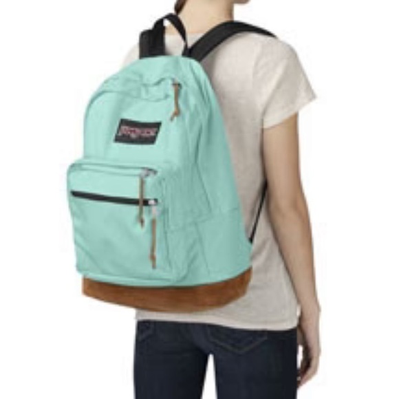 Jansport | Bags | Jansport Right Pack Backpack Aqua Dash | Poshmark